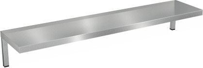 Prateleira inox 1600x300 komercijalni nameštaj