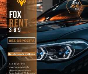 Rent a car beograd - bez depozita