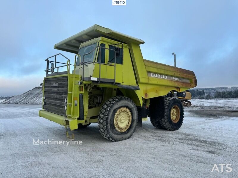 Euclid R40C Dump Truck WATCH VIDEO damper sa krutom šasijom