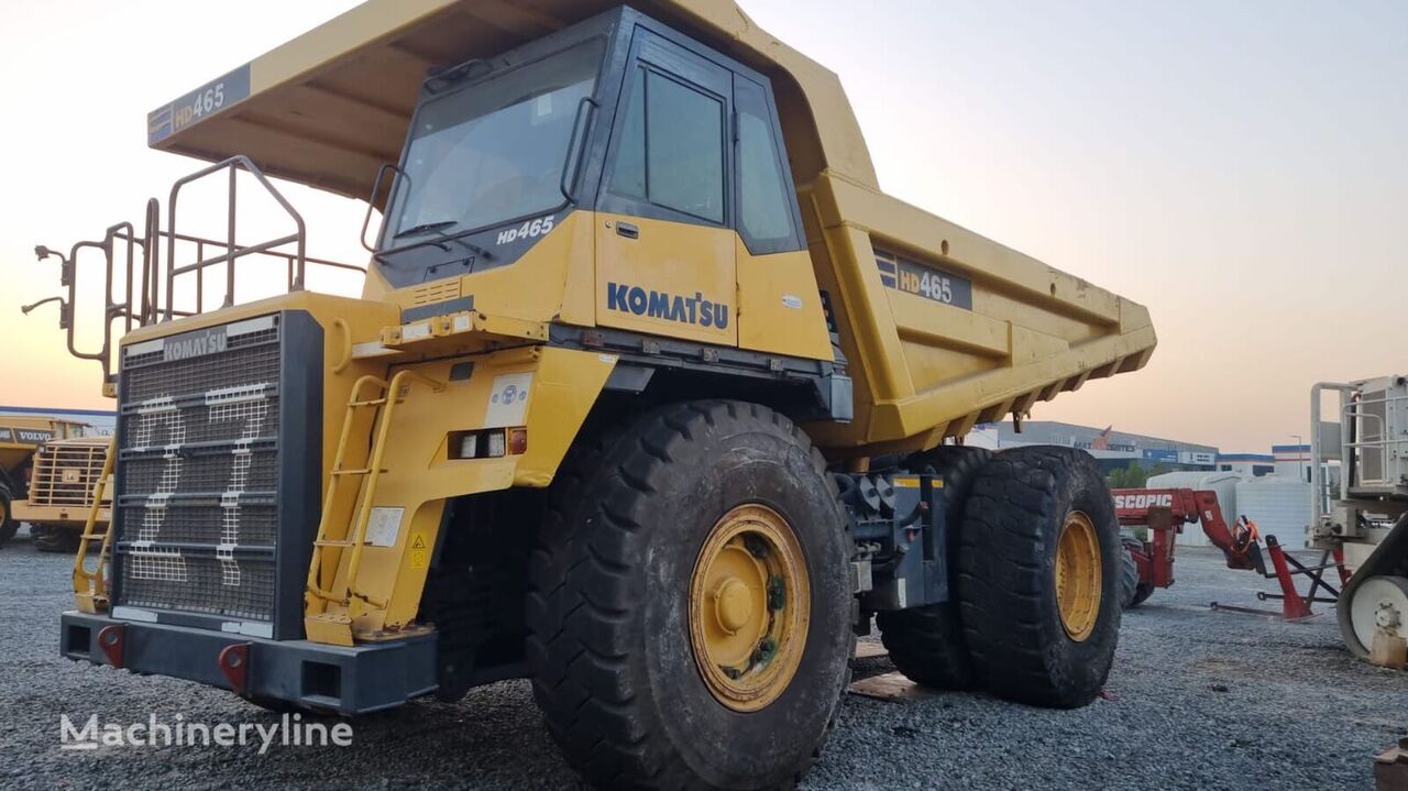 Komatsu HD465-7R damper sa krutom šasijom