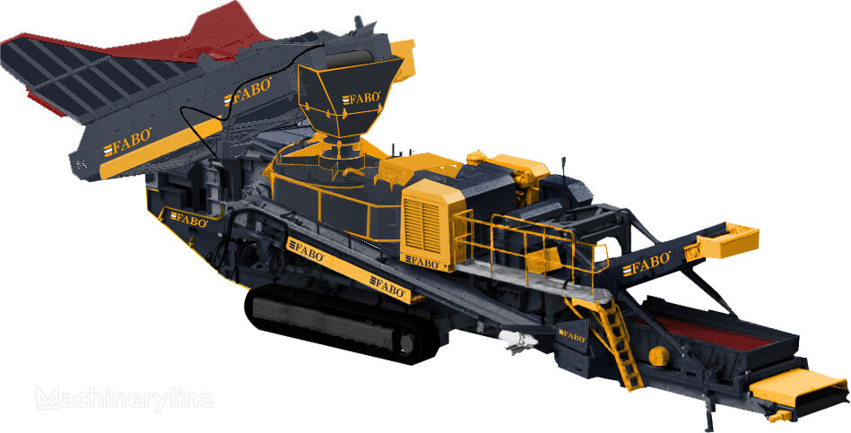 Novo FABO FTV-70-S Tracked Crushing and Screening Plant With VSI crusher mobilna postrojenje za drobljenje