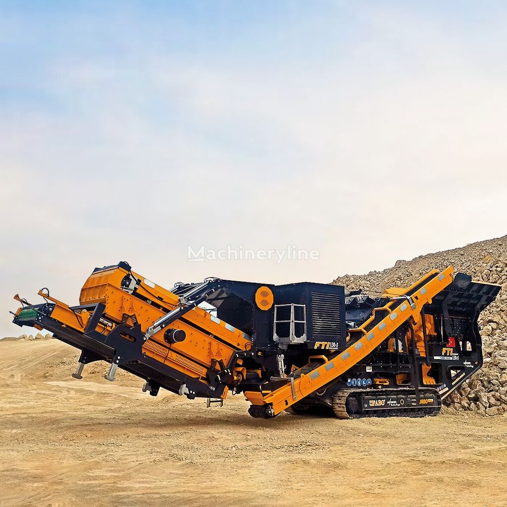 Novo FABO FTI-130S TRACKED IMPACT CRUSHER WITH POST SCREEN 450-500 TPH mobilna postrojenje za drobljenje