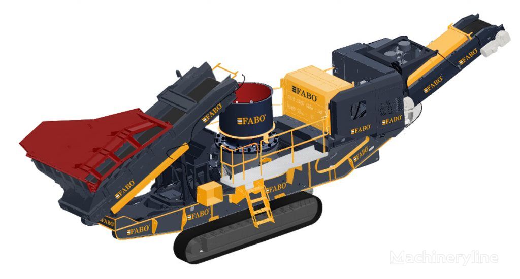 Nova FABO FTC-300 Mobile Cone Crusher konusna drobilica