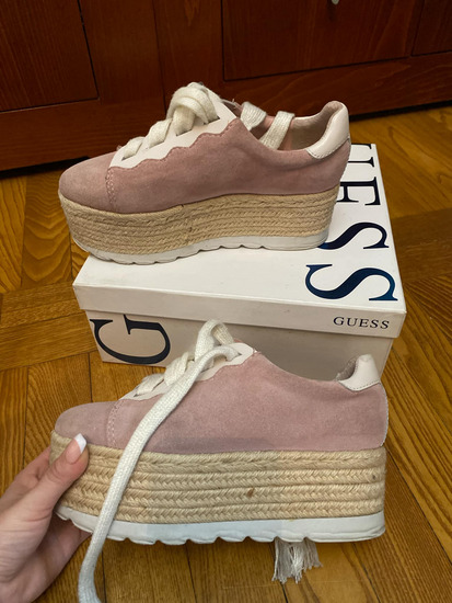 Guess espadrile platforma