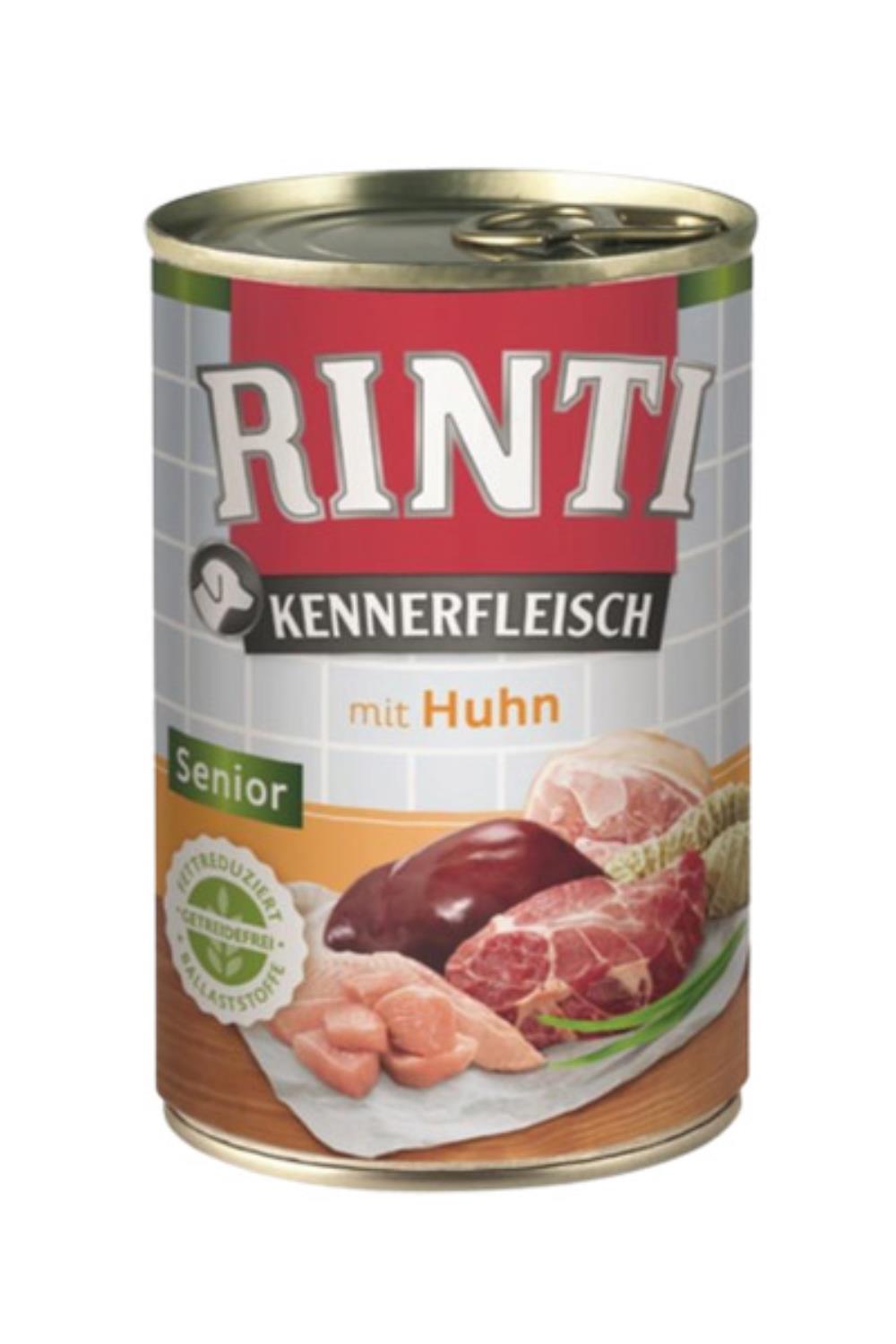 RINTI KENNERFLEISCH PILETINA ZA SENIORE, KONZERVA ZA PSE 400G