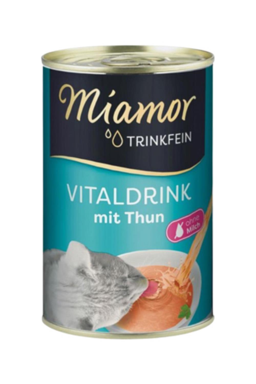 MIAMOR VITALDRINK TUNA, KONZERVA ZA MACKE 135ML