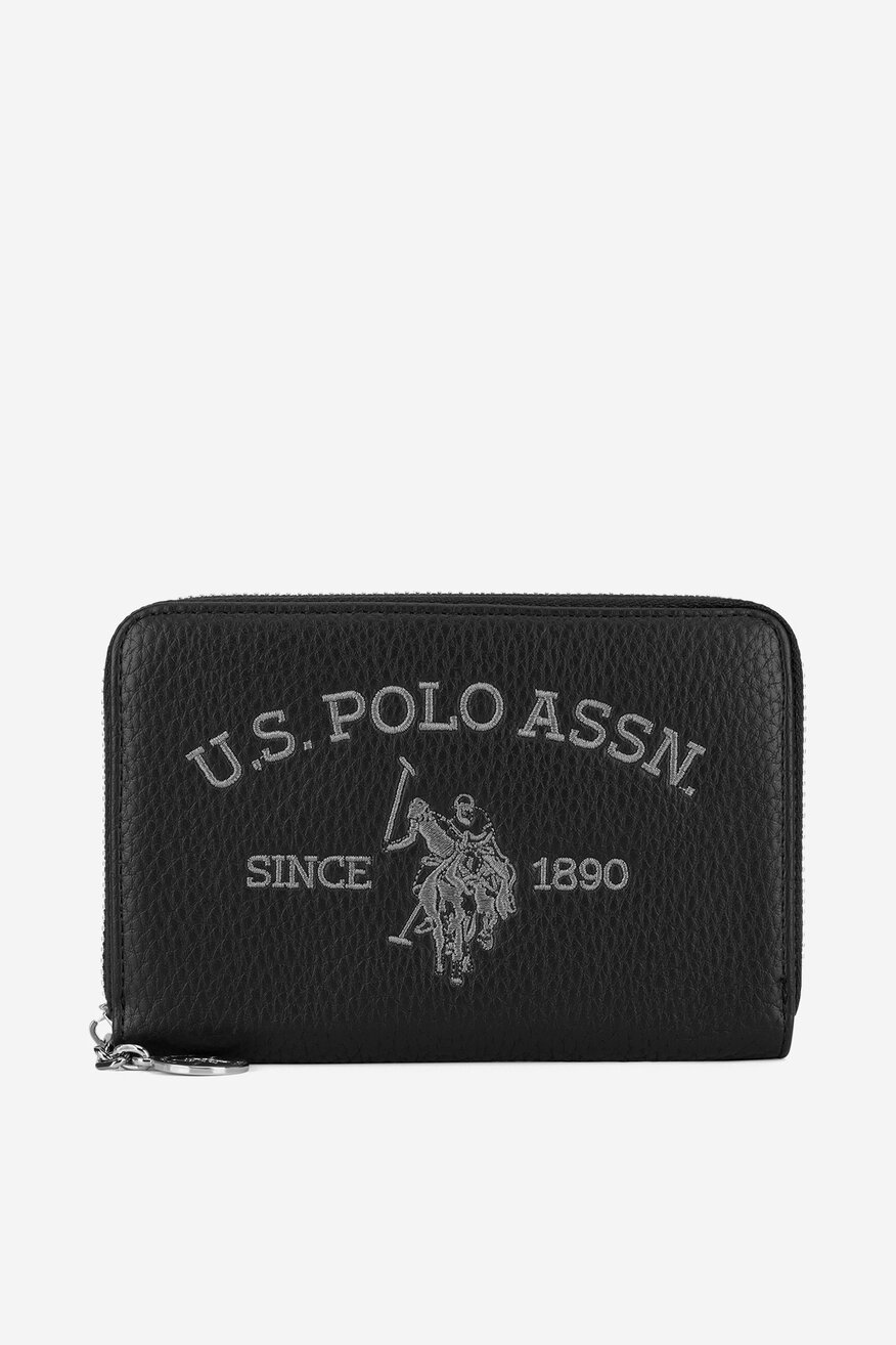 Ženski novčanik U.S. POLO ASSN. CRNA