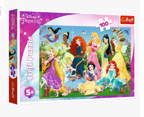 Puzzle 100 delova- Disney Princeze