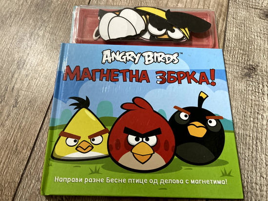 Knjige za decu- Angry birds magnet 2