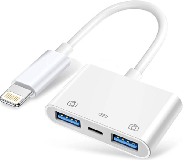 ČITAČ KARTICA LIGHTNING 2 USB + 1 USB C