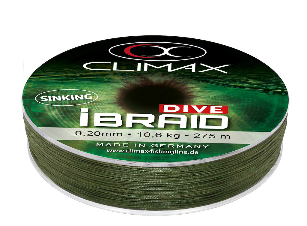 Upredena Struna Climax iBraid Dive Olive 135m