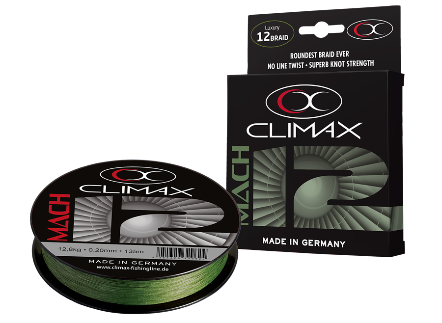 Upredena Struna Climax Matc 12 Moss Green 135m