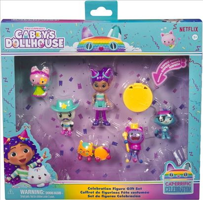 Gabbys Dollhouse Celebration set figura-danas naba