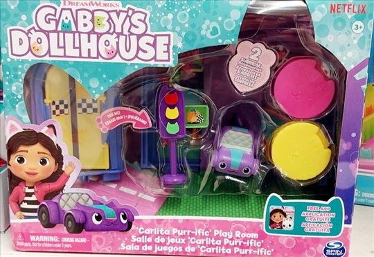 Gabbys Dollhouse Carlitas Purrific PlayRoom-danas!