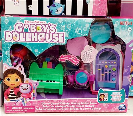 Gabbys Dollhouse Groovy Music Room- danas nabavka!