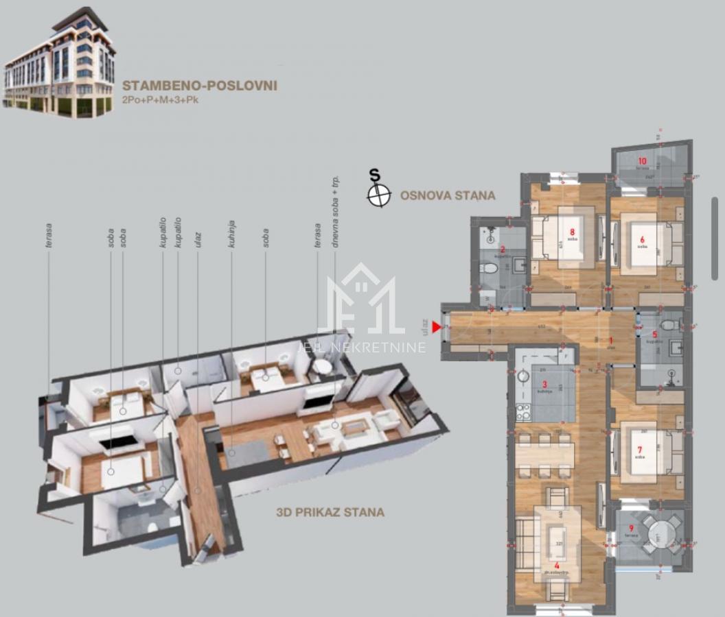 Četvorosoban stan, 85.01m2, cena - dogovor