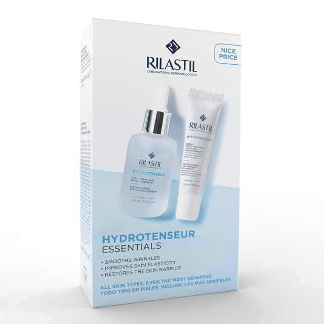 RILASTIL SET HYDROTENSEUR ESSENTIALS ANTIRID 15ML + SERUM 30ML