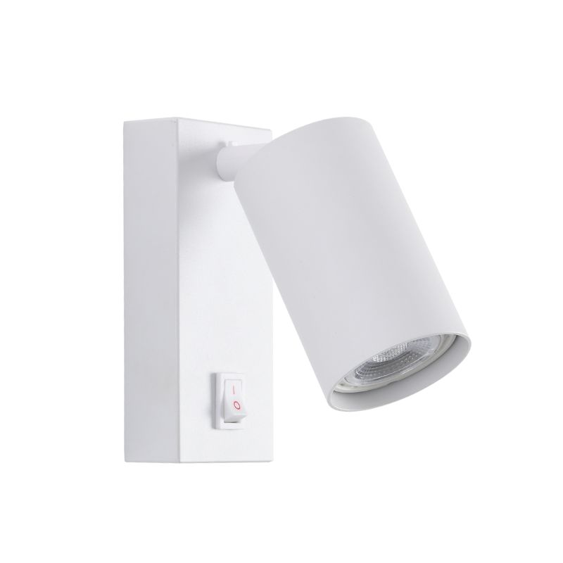 MEGGA, BOXER SPOTON-OFF WHT GU10 L100-R55, 011058