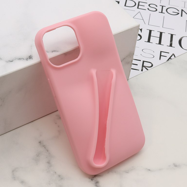 Zastitna maska (futrola) LIPSTICK - iPhone 15 pink (MS)