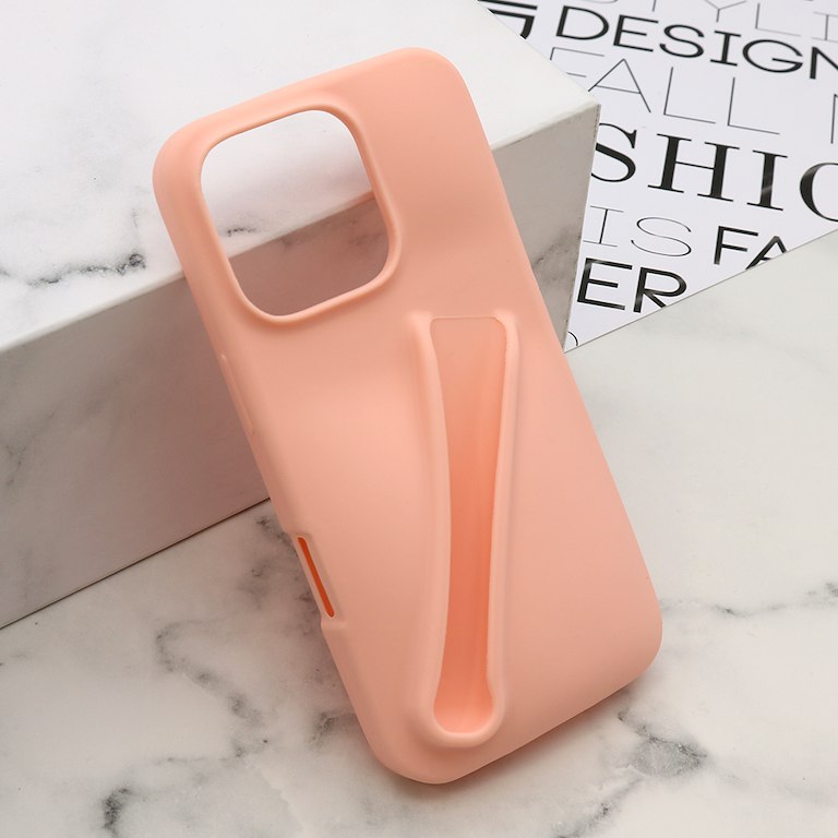 Zastitna maska (futrola) LIPSTICK - iPhone 16 Pro (6.3) roze (MS)