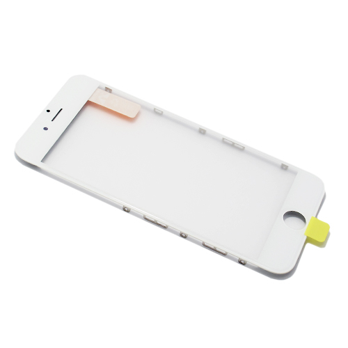Staklo touchscreen-a - Iphone 6G sa frejmom + oca beli (white) (MS)