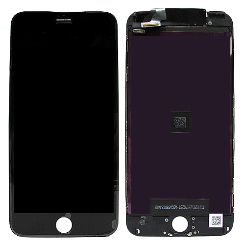LCD displej (ekran) - Iphone 6 Plus + Touch screen crni high copy (MS)
