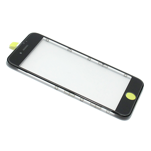 Staklo touchscreen-a - Iphone 6S sa frejmom crni (MS)