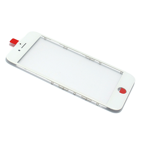 Staklo touchscreen-a - Iphone 7 sa frejmom beli (white) (MS)