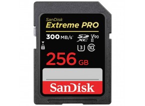 SanDisk SDXC 256GB Extreme Pro 300MB/s