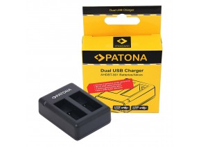 Patona 9885 dupli punjač sa USB za GoPro Hero 9 Hero 10 Hero 11 AHDBT901