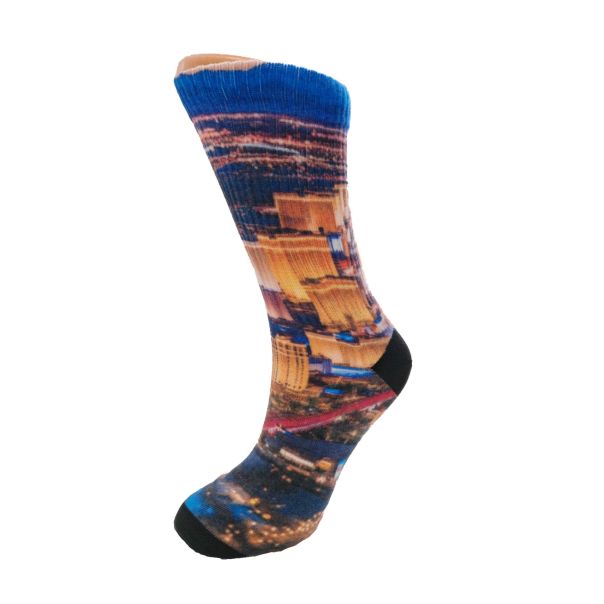 SOCKS BMD Čarape štampana broj 1 art.4686 vel.45-46