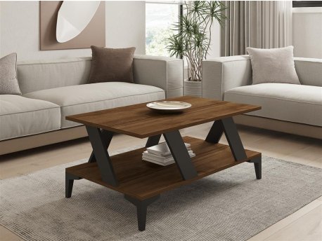 HOME LINE Sto za dnevnu sobu Tabla Walnut