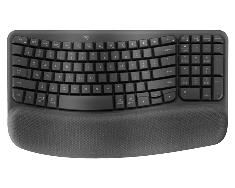 LOGITECH - Wave keys wireless US tastatura Graphite OEM