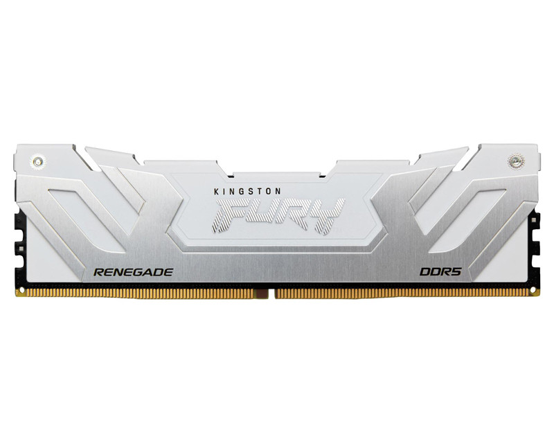 KINGSTON - CUDIMM DDR5 24GB 8400MT/s KF584CU40RW-24 FURY Renegade White XMP