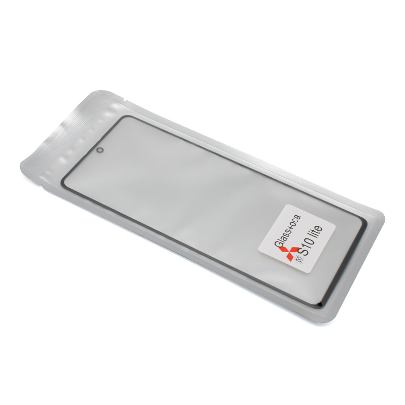Staklo touchscreen-a - Samsung G770 Galaxy S10 Lite + OCA sticker crni (MS)