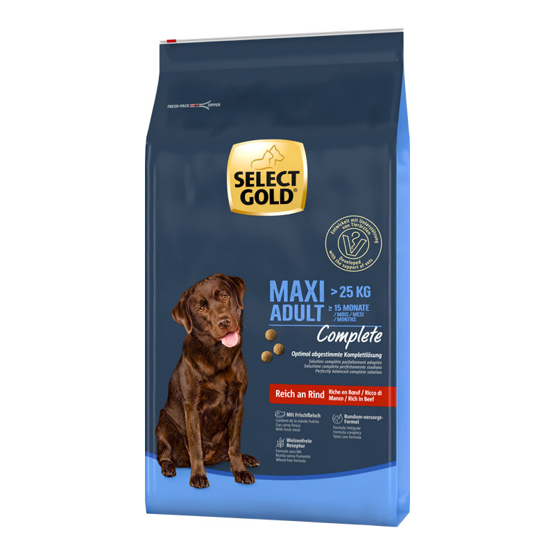 Select Gold maxi adult govedina 12kg