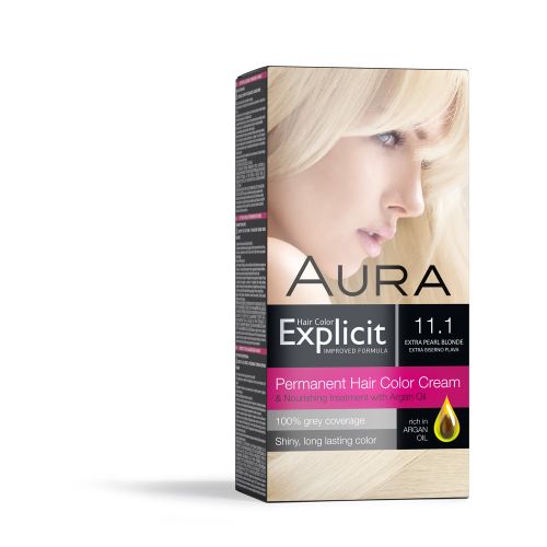 Set za trajno bojenje kose EXPLICIT 11.1 Extra pearl blonde / ekstra biserno plava