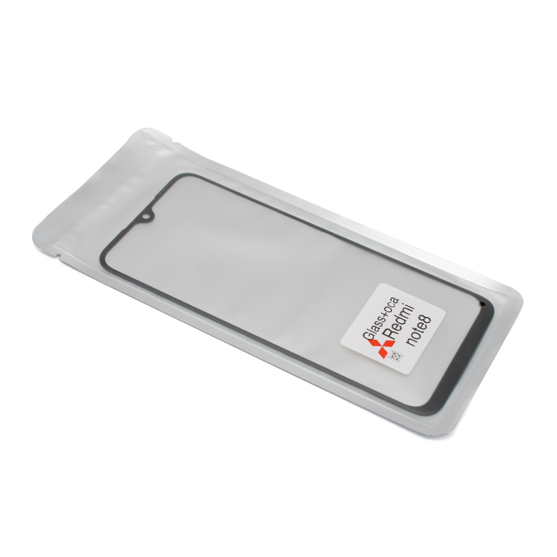 Staklo touchscreen-a - Xiaomi Redmi Note 8 + OCA sticker (MS)