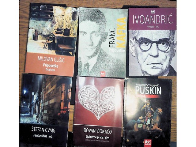 Blic biblioteka ➡️ Lot od 6 knjige ➡️ klasici