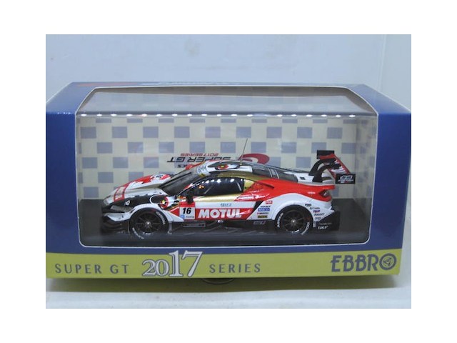 1:43 ebbro honda NSX-GT super GT500