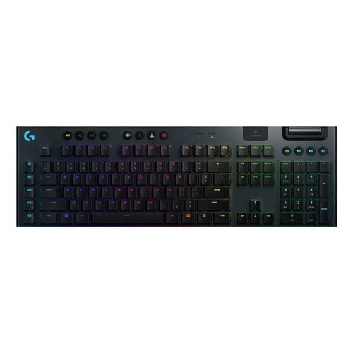 Logitech G915 Lightspeed Wireless RGB Mechanical Gaming Keyboard - GL Tactile Carbon