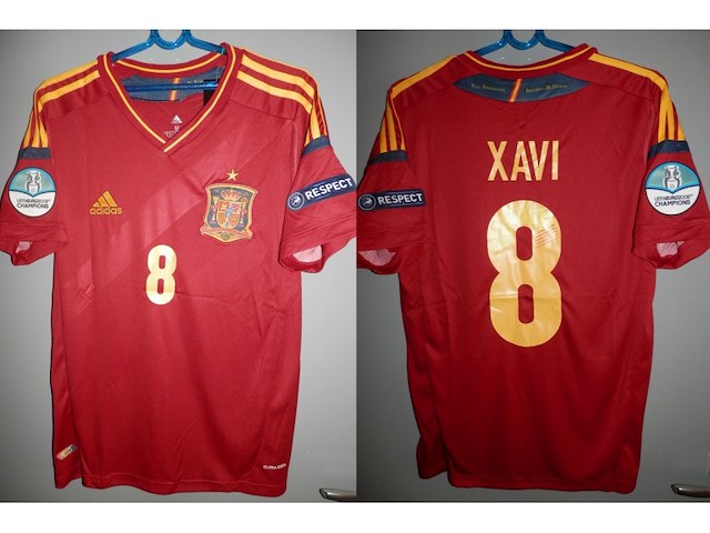 Španija dres (EURO 2012) Xavi 8 Espana