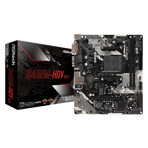 MB AsRock AMD AM4 B450M-HDV R4.0