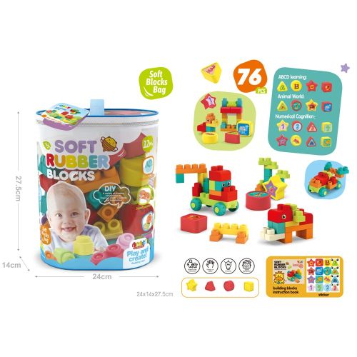 Mekane Kocke Set 76 Pcs