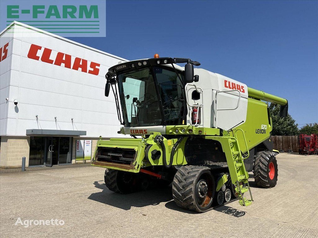 LEXION 670 TT kombajn za žito