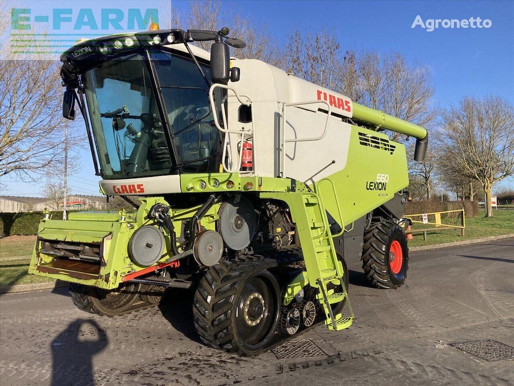 LEXION 660TT WITH V770 CUTTERBAR kombajn za žito