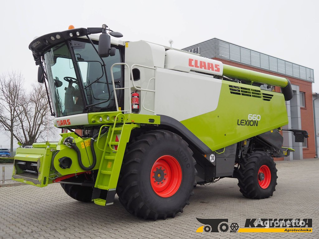 Claas Lexion 660 + V770 kombajn za žito