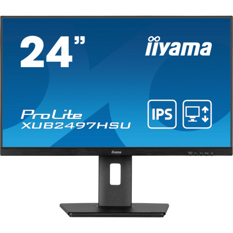 Monitor 23.8″ Iiyama XUB2497HSU-B2 IPS 1920×1080/100Hz/1ms/HDMI/DP/USB/zvučnici