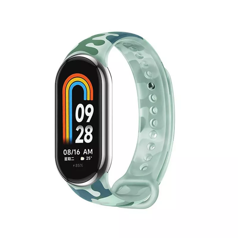 Narukvica za smart watch Xiaomi Mi Band M8/M9 maskirna zelena