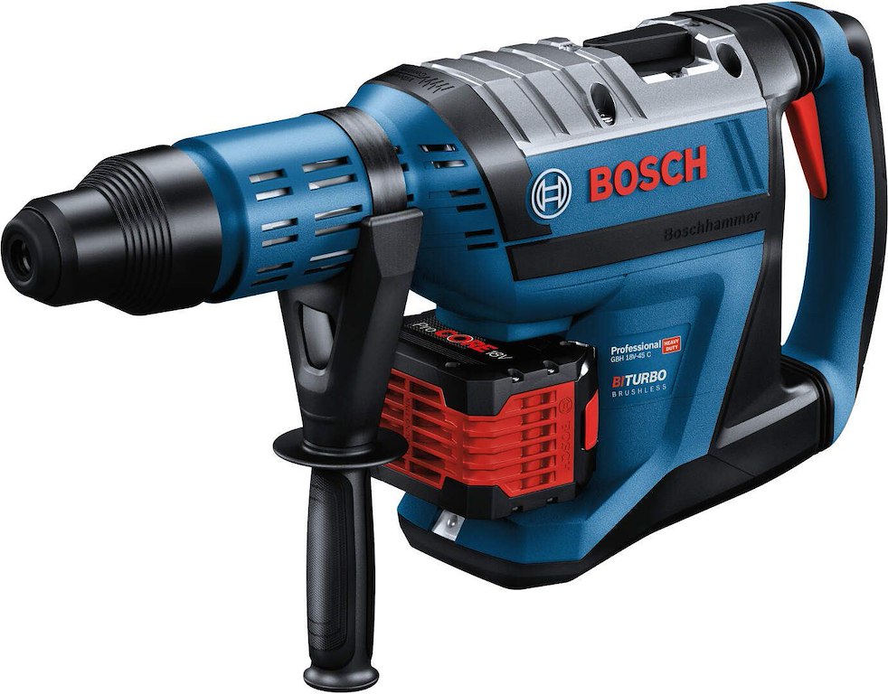 Bosch GBH 18V-45 C Biturbo Akumulatorski elektro-pneumatski čekić 18V, 12,5 J - bez baterije i punjača (0611913120)